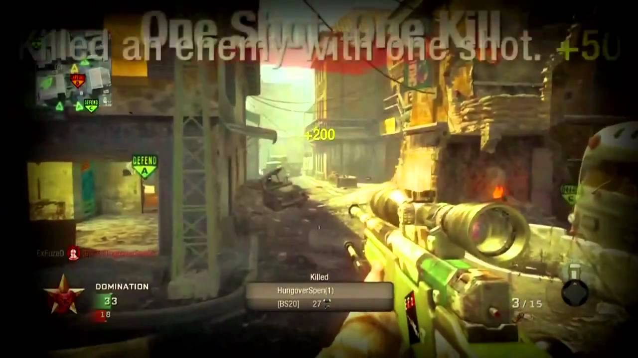 Black Ops Sniper Montage #3 [Exile nV] (trying our twitch and twixtor ...