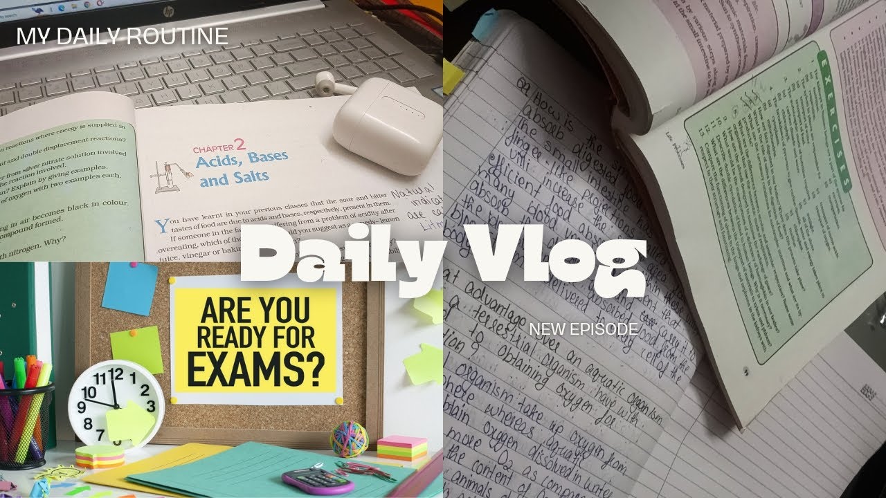Study vlog as a CBSE 10th grader | Morning study routine #studymotivation #studywithme # ...
