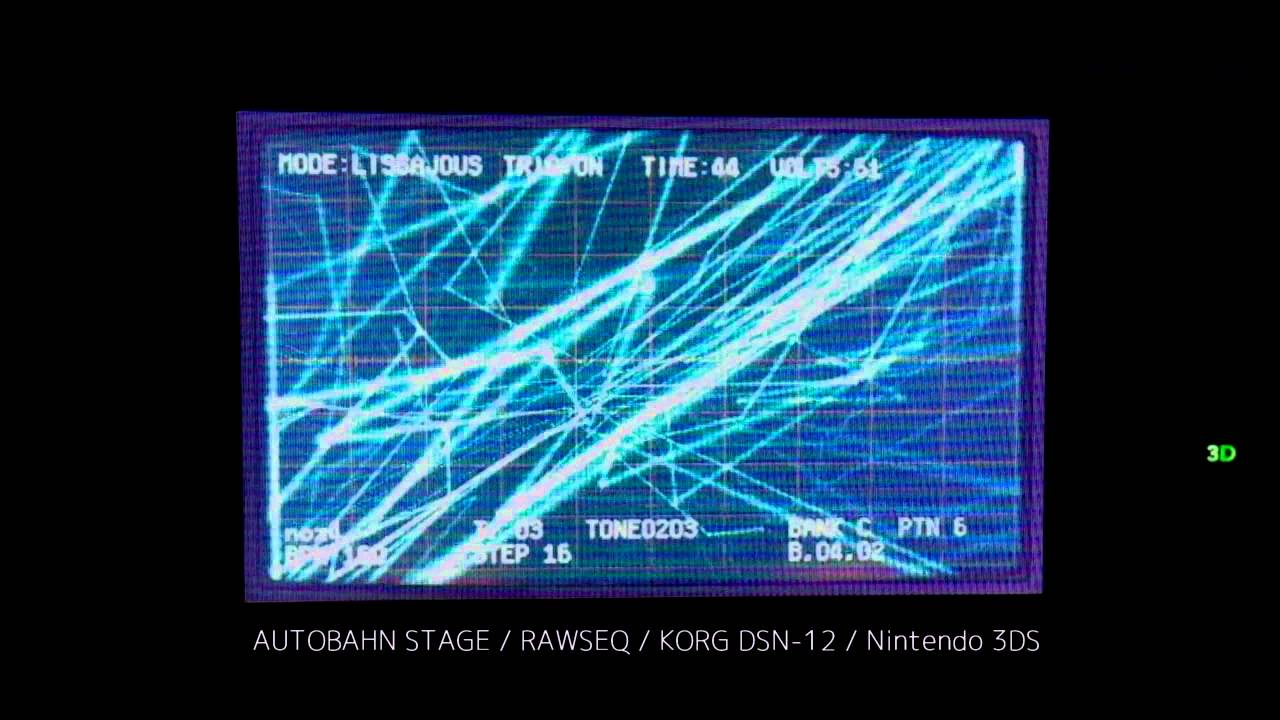 [KORG DSN-12] AUTOBAHN STAGE / RAWSEQ / Nintendo 3DS - YouTube