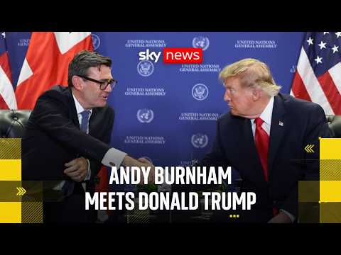 Burnham meets Trump for the first time | Beth Rigby analysis
