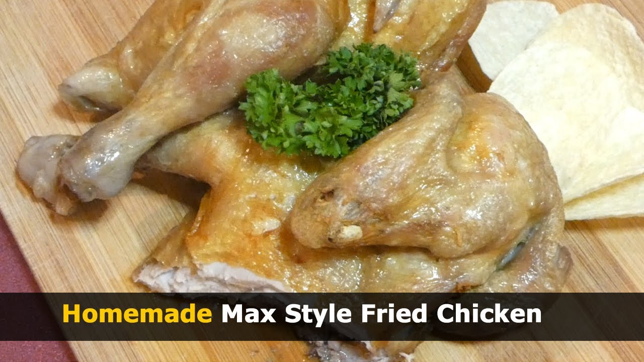 Homemade Max Style Fried Chicken - YouTube