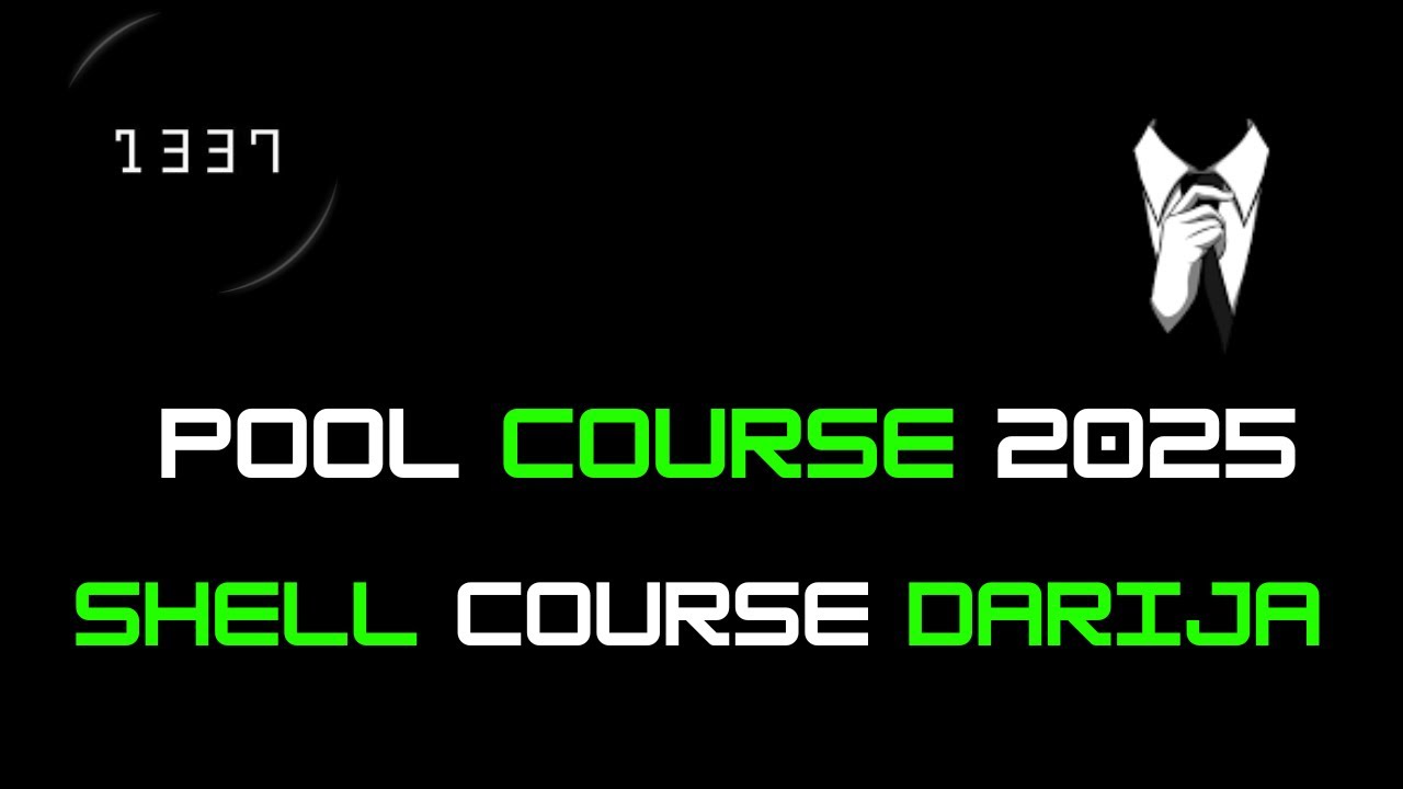 1337 Pool Course : كورس كامل لطريقة استخدام BASH/SHELL - YouTube