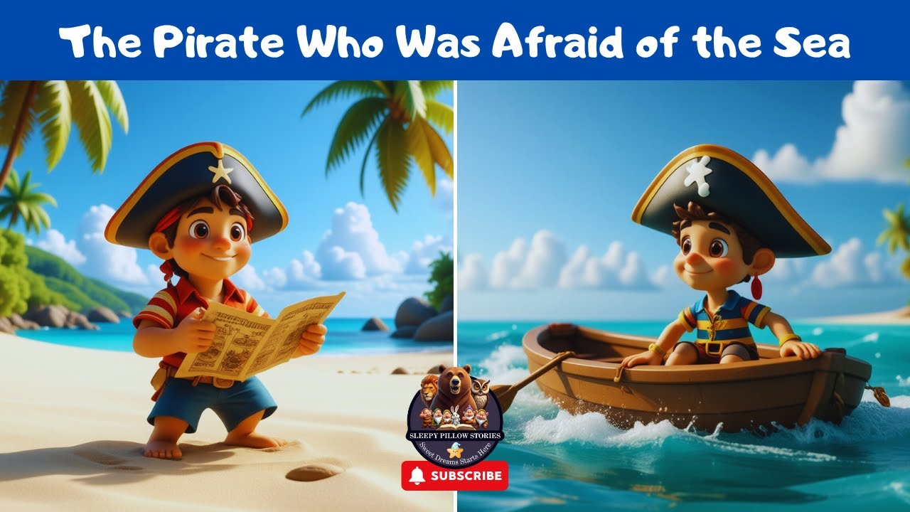 The Pirate Who Was Afraid of the Sea - A Bedtime Story For Kids - YouTube