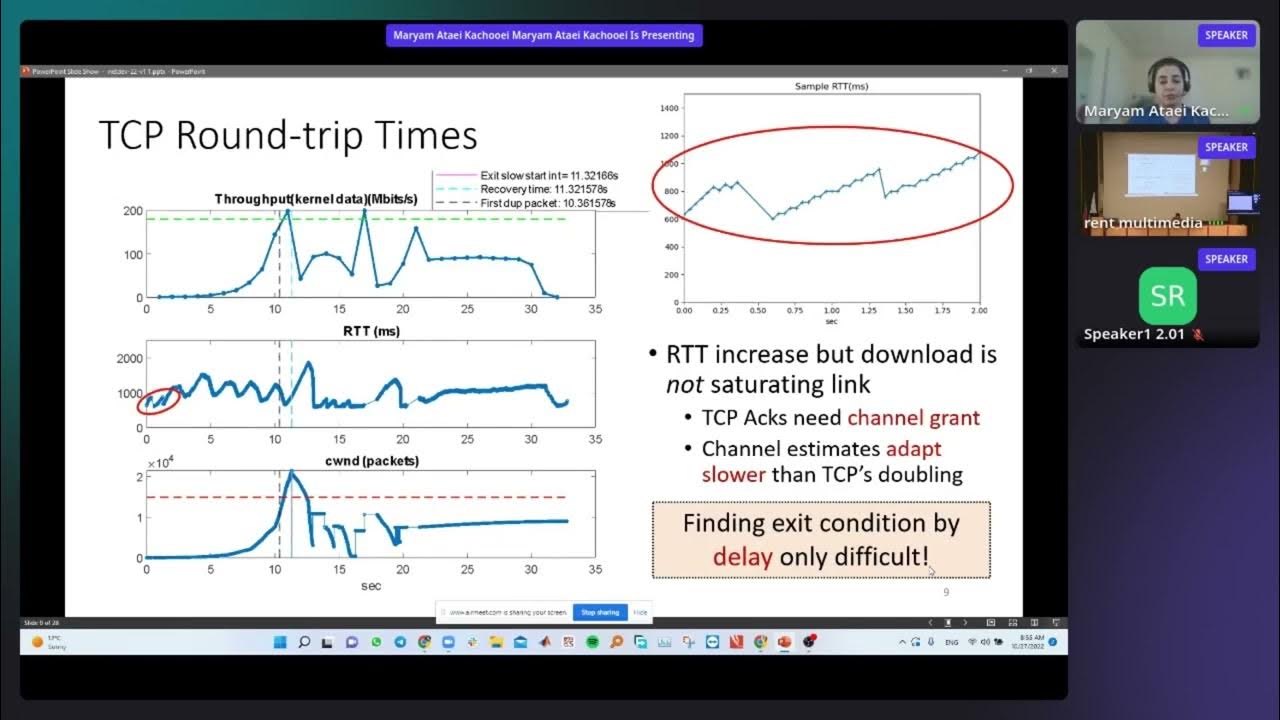 Netdev 0x16 - Fixing TCP Slow Start for Slow Fat links - YouTube