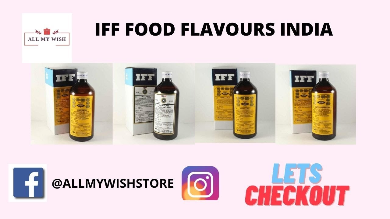 IFF Flavours India | Buy IFF Flavours | Bush Essence at Wholesale ...