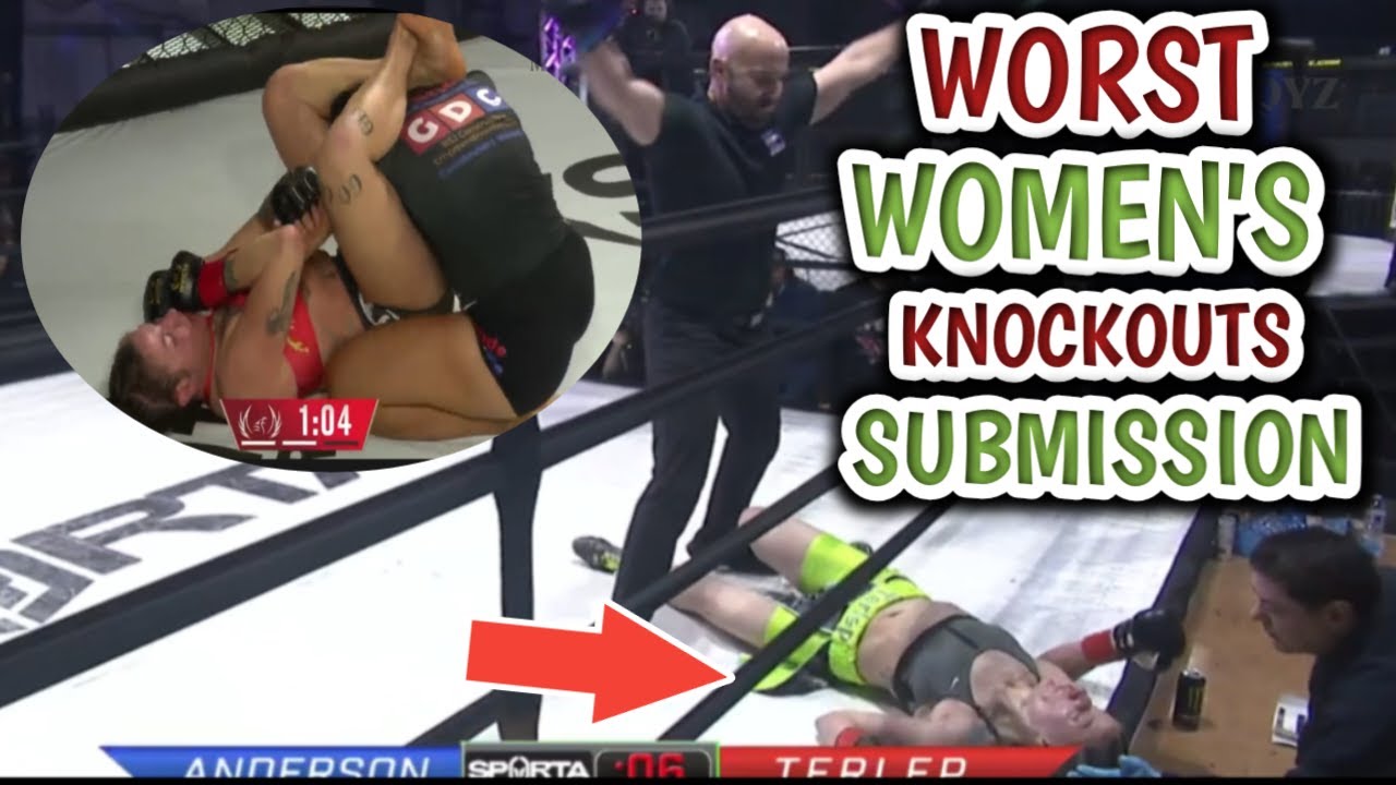 Worst Women's Knockouts & Submissions In MMA & Boxing Of 2025 - YouTube