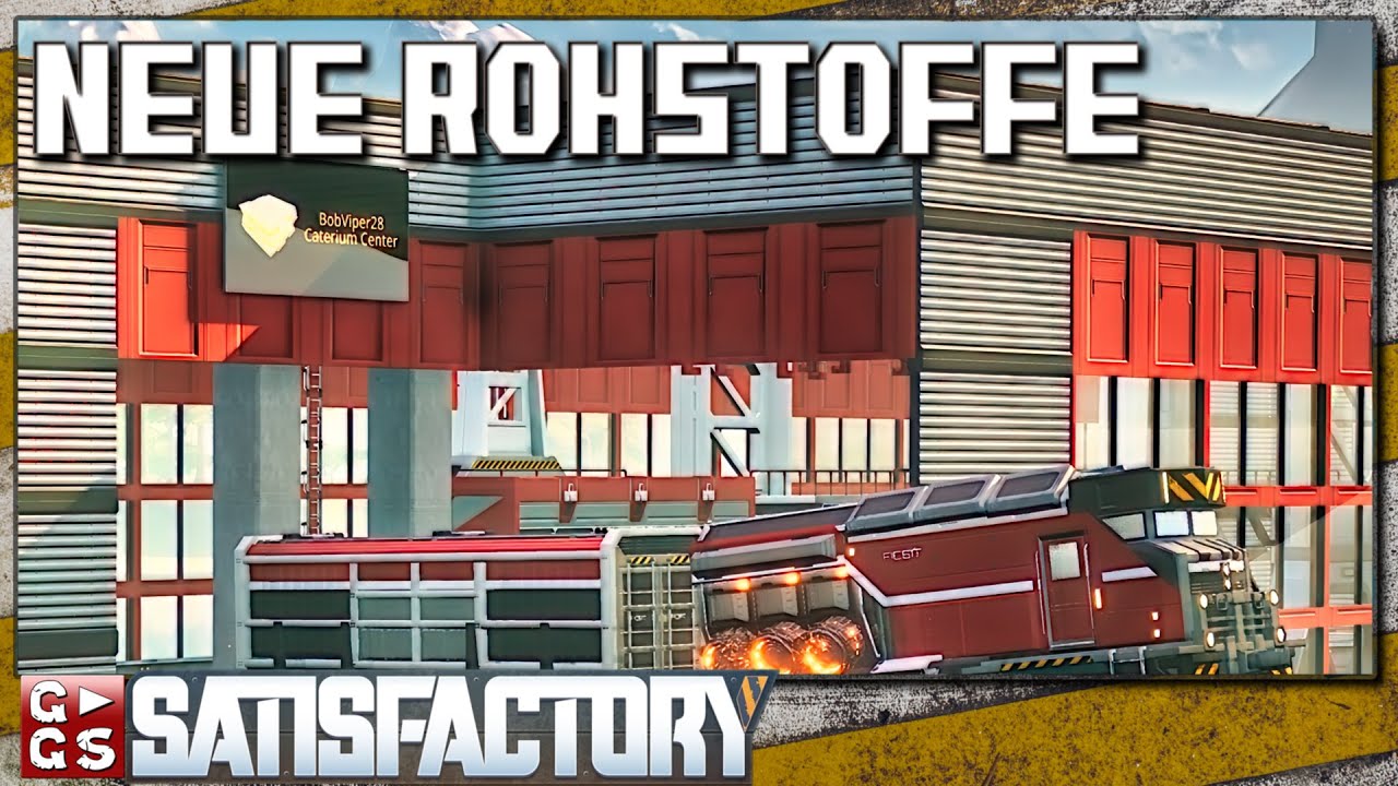 Wunderschöne Caterium Fabrik 🏭 SATISFACTORY [s1e20] - YouTube