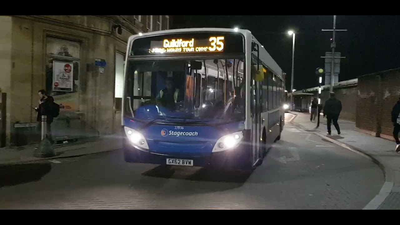 Here is the stagecoach bus 27836 on the number 35 in Woking Friday 17 ...