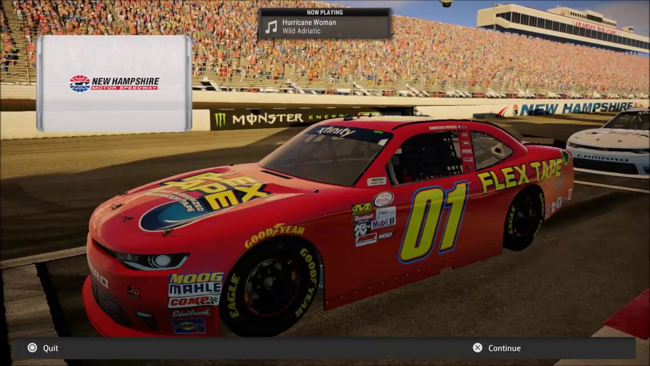 NASCAR Heat 2 - Harrison Rhodes @ New Hampshire (NXS) - YouTube