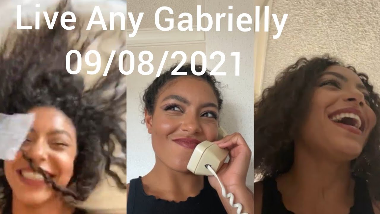 Live Any Gabrielly - 09/08/2021 - YouTube