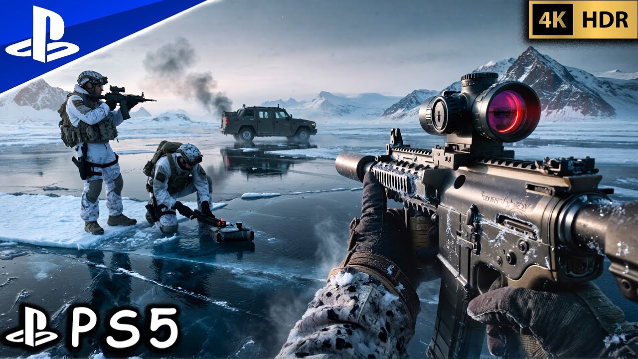 WAR IN FROZEN TUNDRA (PS5) Realistic ULTRA Graphics Gameplay [4K 60 FPS ...