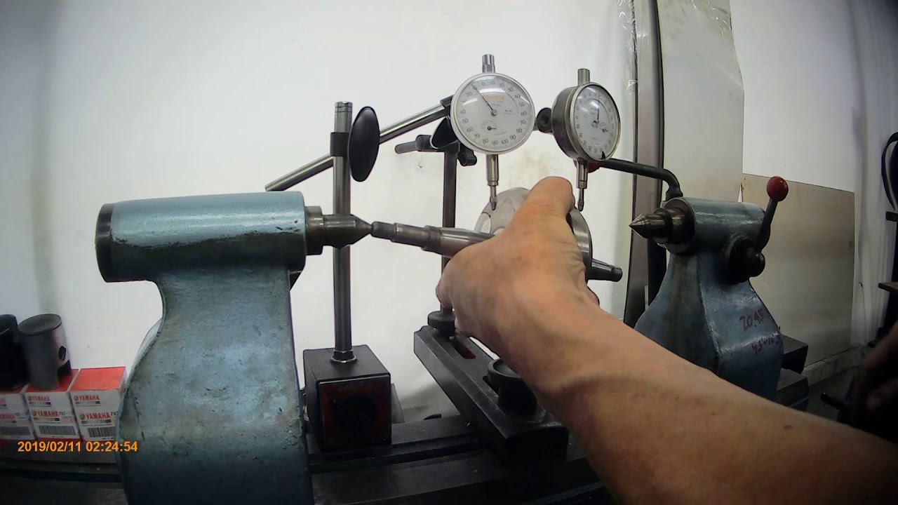 YAMAHA KART ENGINE Crankshaft Alignment - YouTube
