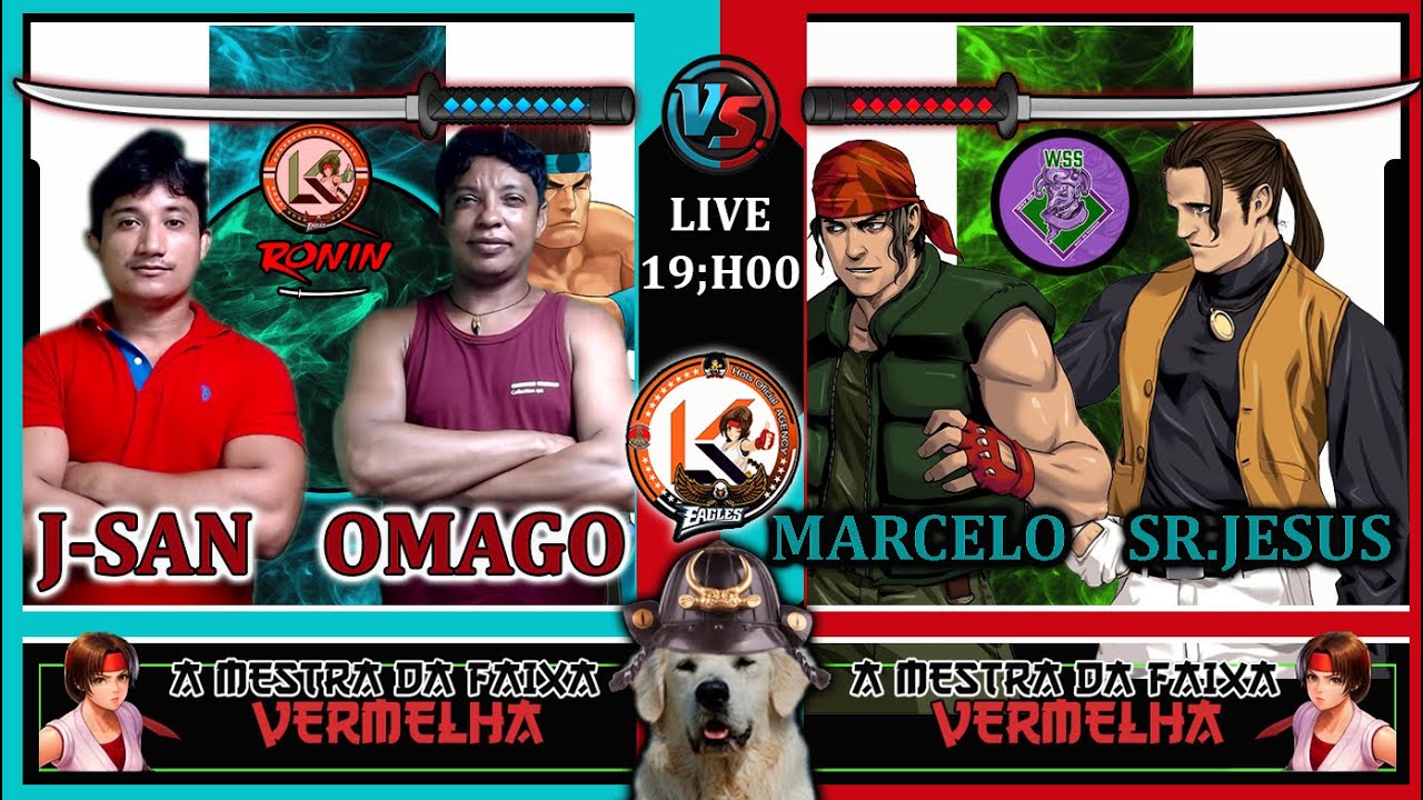 MEMES VOLTARAM SEUS LANGOS /CLÃ RONINS VS CLÃ -WSS 15 & FT20 KOF 98 # ...