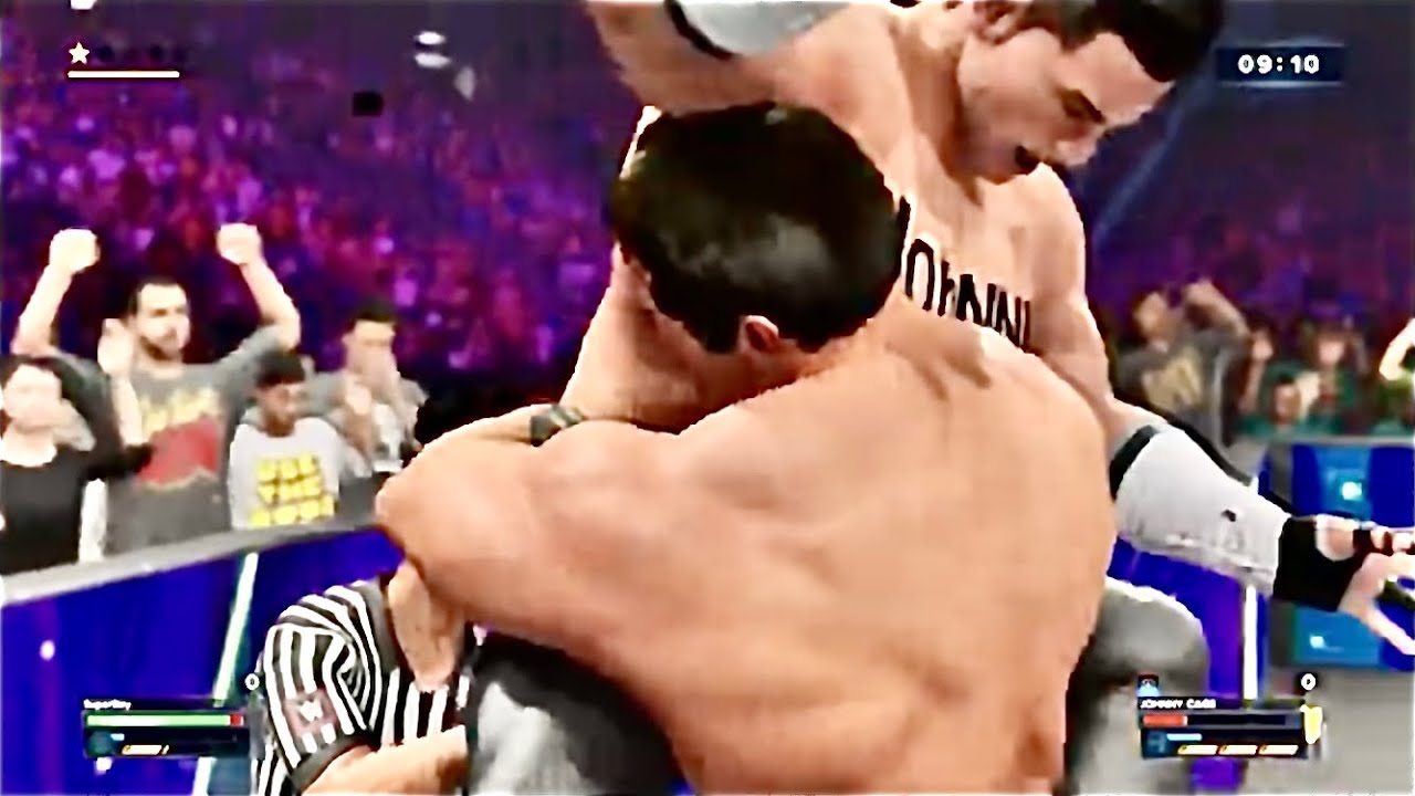 SuperBoy v Johnny Cage💪Muscle Wrestling - YouTube