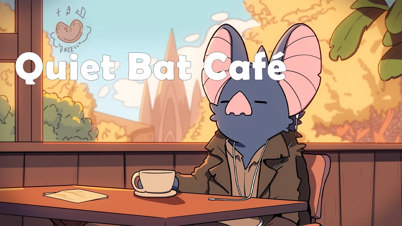 Quiet Bat Café ☕ | Lofi Rain Beats for Sleep, Study, and Calm Vibes ...