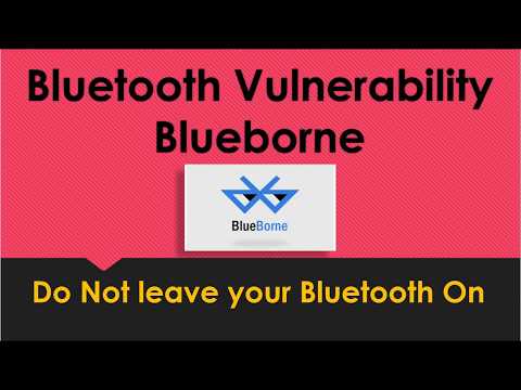 BlueBorne Attack Through Bluetooth