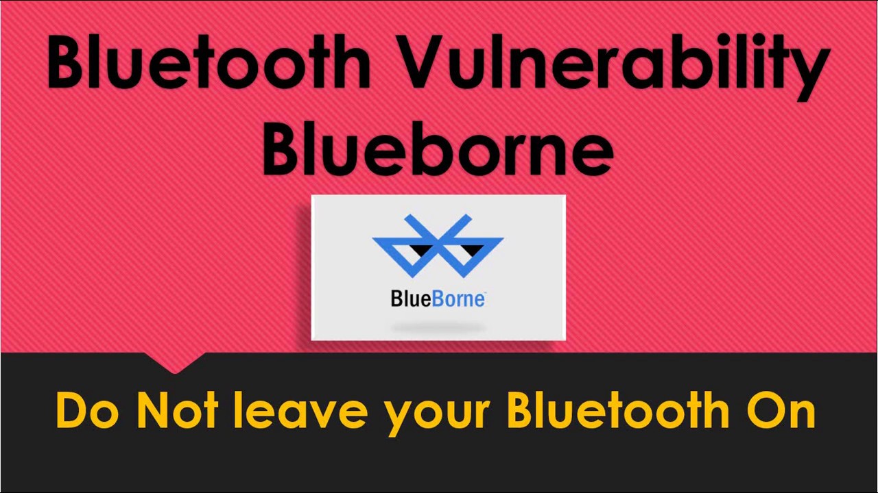 BlueBorne Attack Through Bluetooth - YouTube