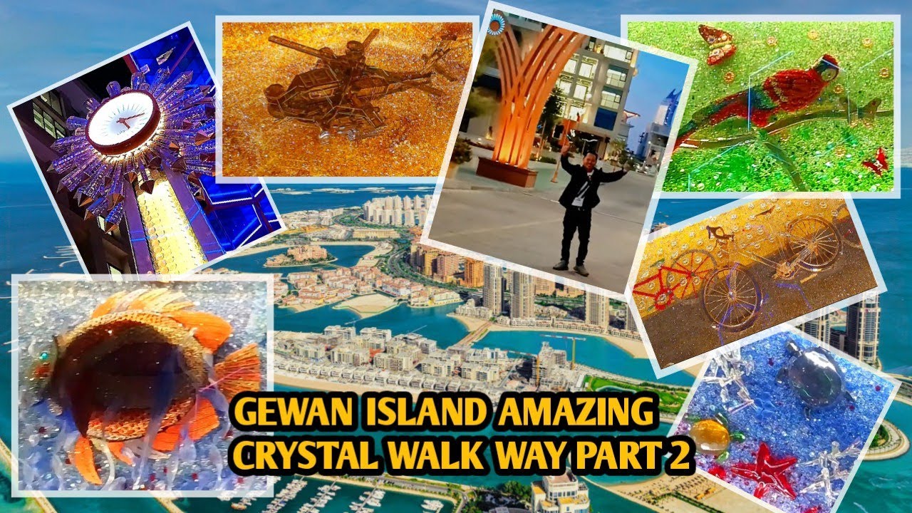 GEWAN ISLAND AMAZING CRYSTAL WALK WAY PART 2 - YouTube