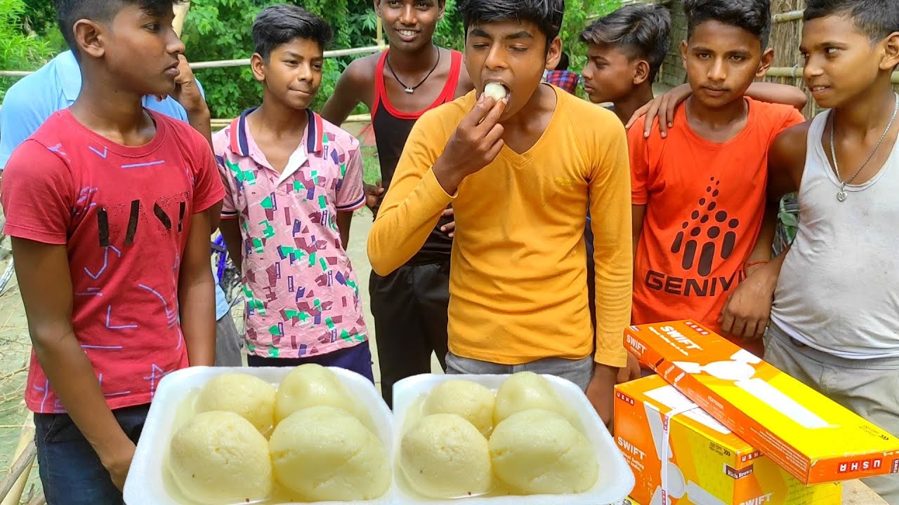 Spanj sweets खाओ सबसे पहले और celing Fan लेकर जाओ,spanj sweets eating ...