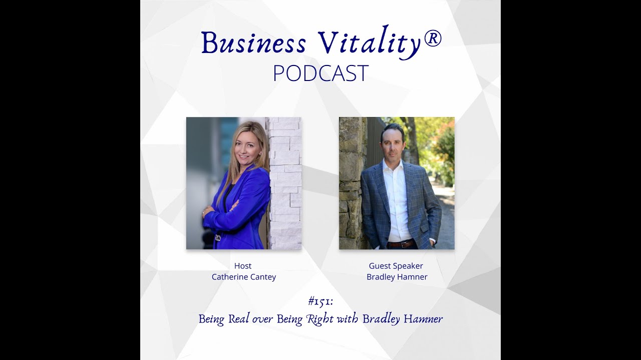 151 - Being Real over Being Right with Bradley Hamner - YouTube