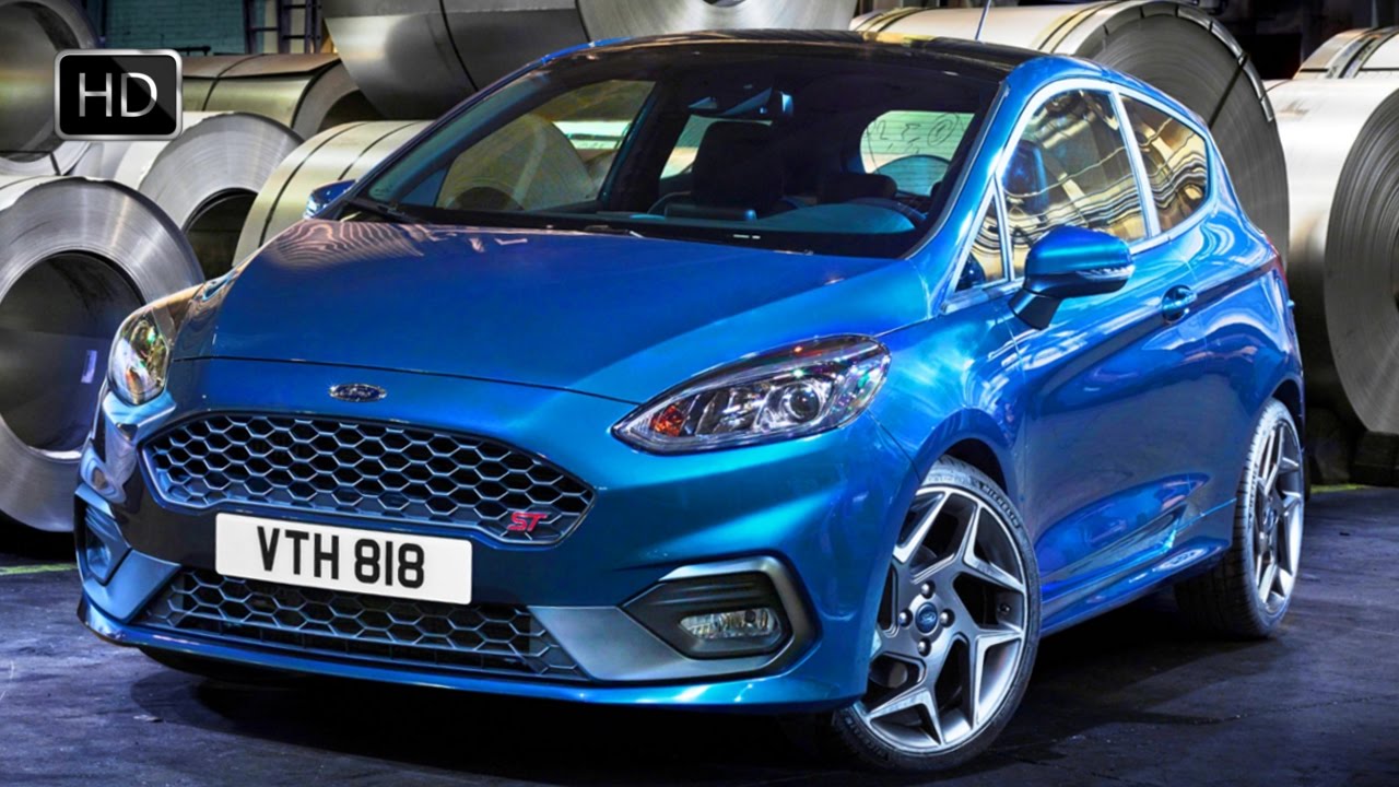 2018 Ford Fiesta ST Hatchback Exterior & Interior Design Overview HD ...