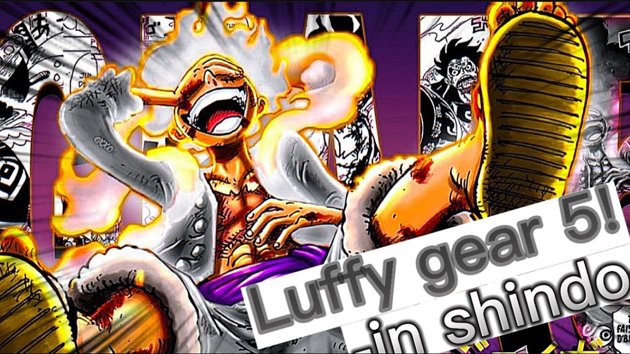 HOW TO MAKE LUFFY (Gear 5) [shindo life] - YouTube