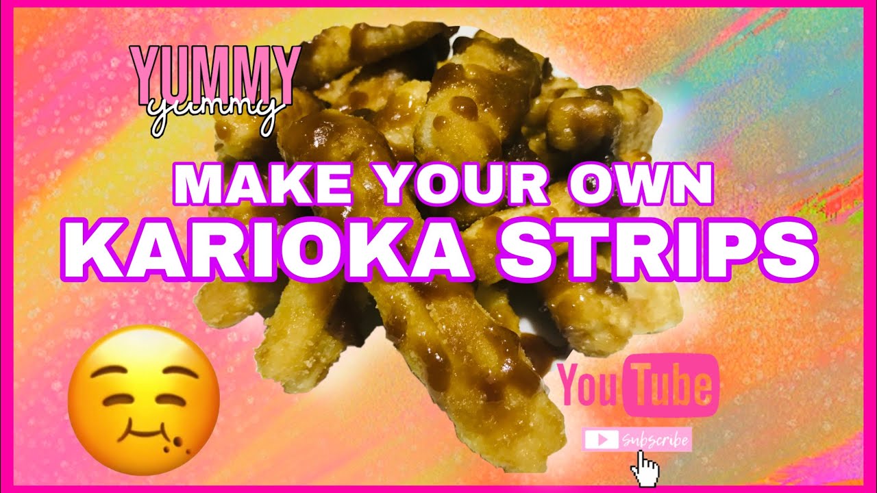 HOW TO MAKE KARIOKA STRIPS?!EASY STEPS! |DEE ALL I KNOW|VLOG#16 - YouTube