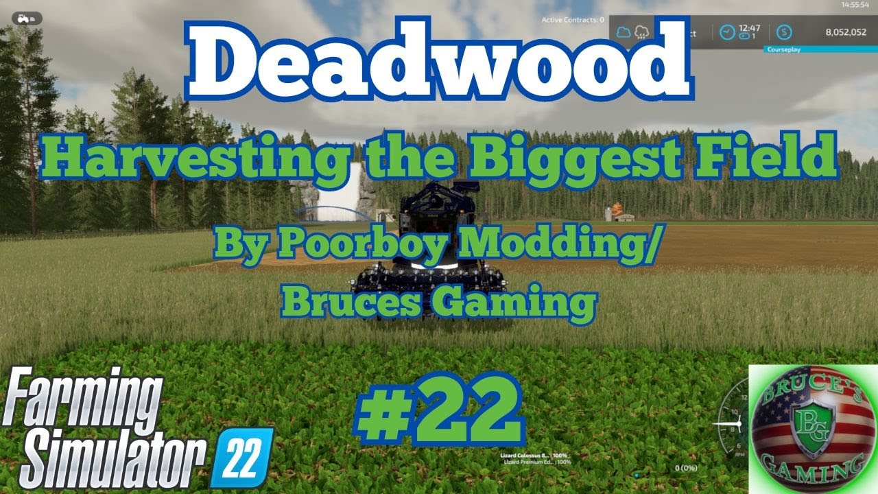 FS22|Deadwood #22 Red Beet Harvest #PoorboyModding - YouTube