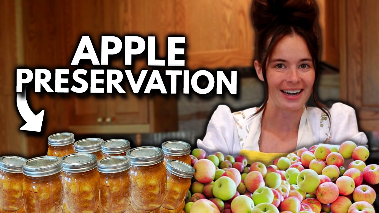 This Is The Best Way To Preserve Apples For Your Homestead! - YouTube