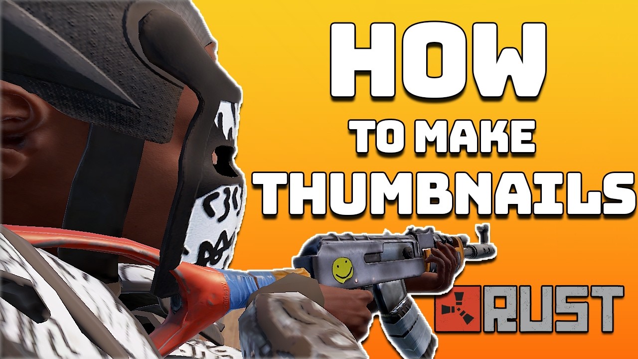 How I Make Awesome Rust Thumbnails Fast! (Guide) - YouTube