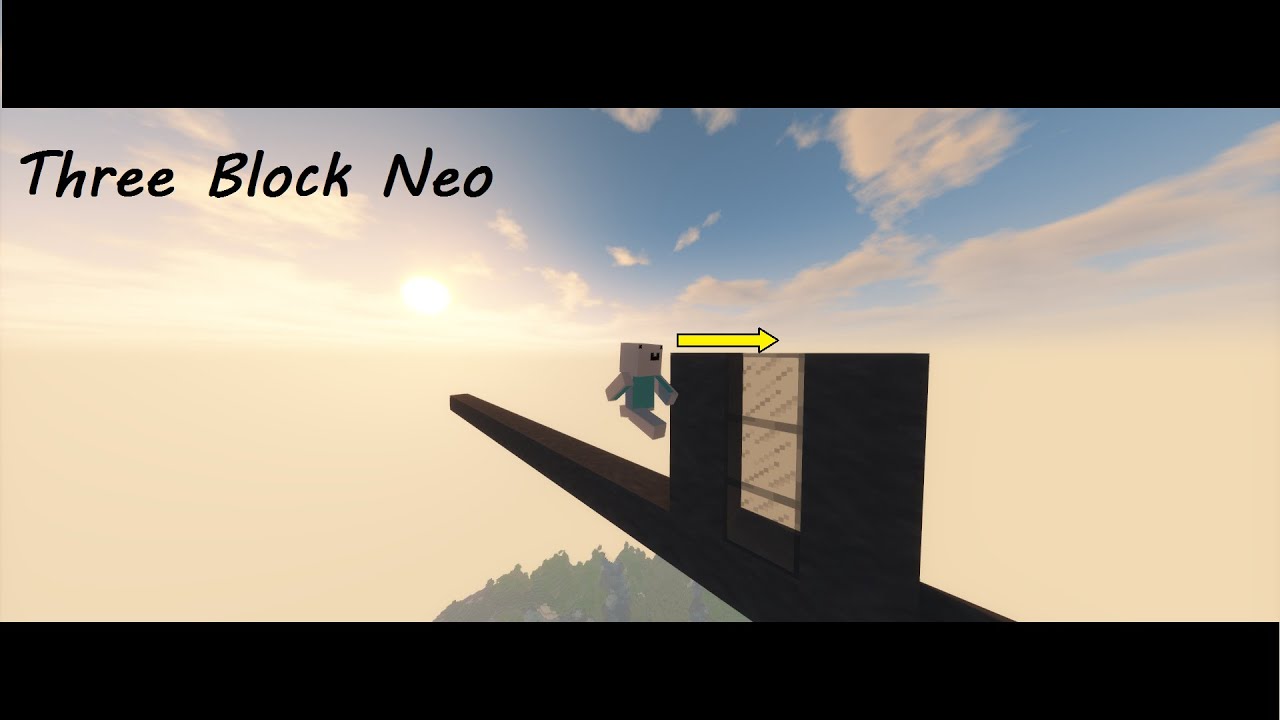 Three Block neo In Hypixel housing! - YouTube