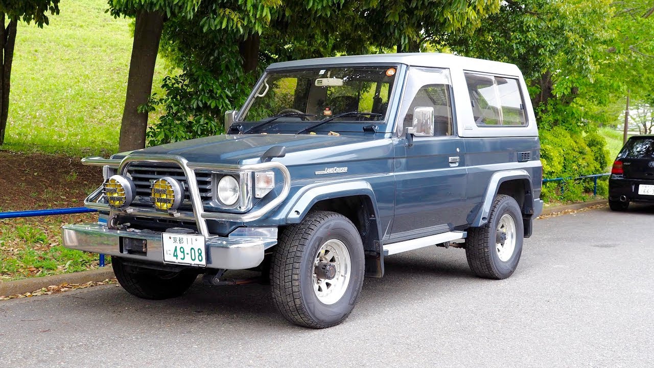 1992 Land Cruiser 70 Short FRP Removable Top (USA Import) Japan Auction ...