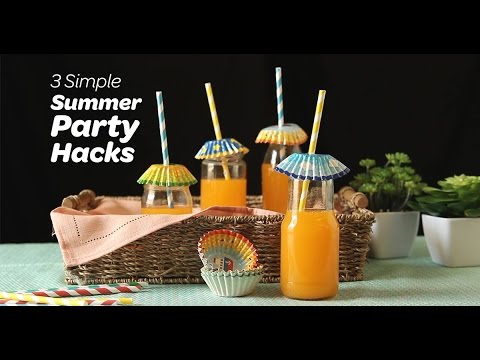 3 Simple Summer Party Hacks | Yummy Ph - YouTube