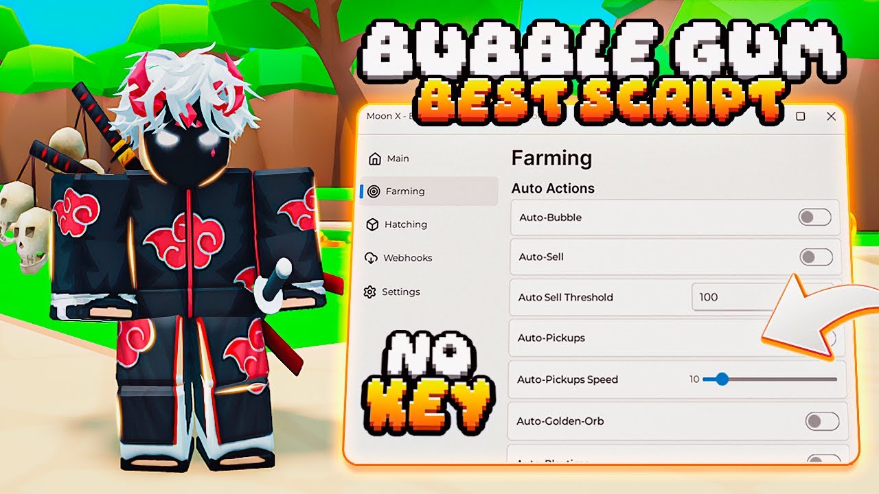 [🟣NEW] Bubble Gum Simulator Script - Auto Farm, Auto Hatch, Sell & More ...