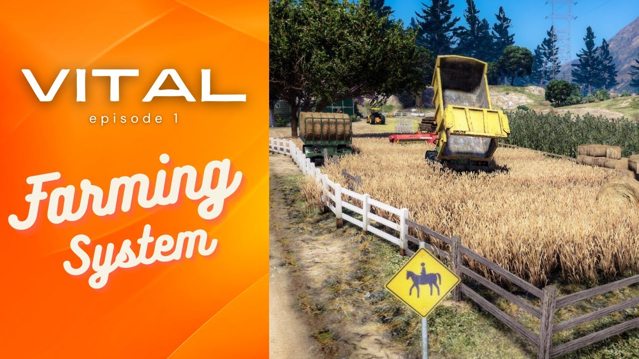 Farming Feature showcase Vital Roleplay - YouTube
