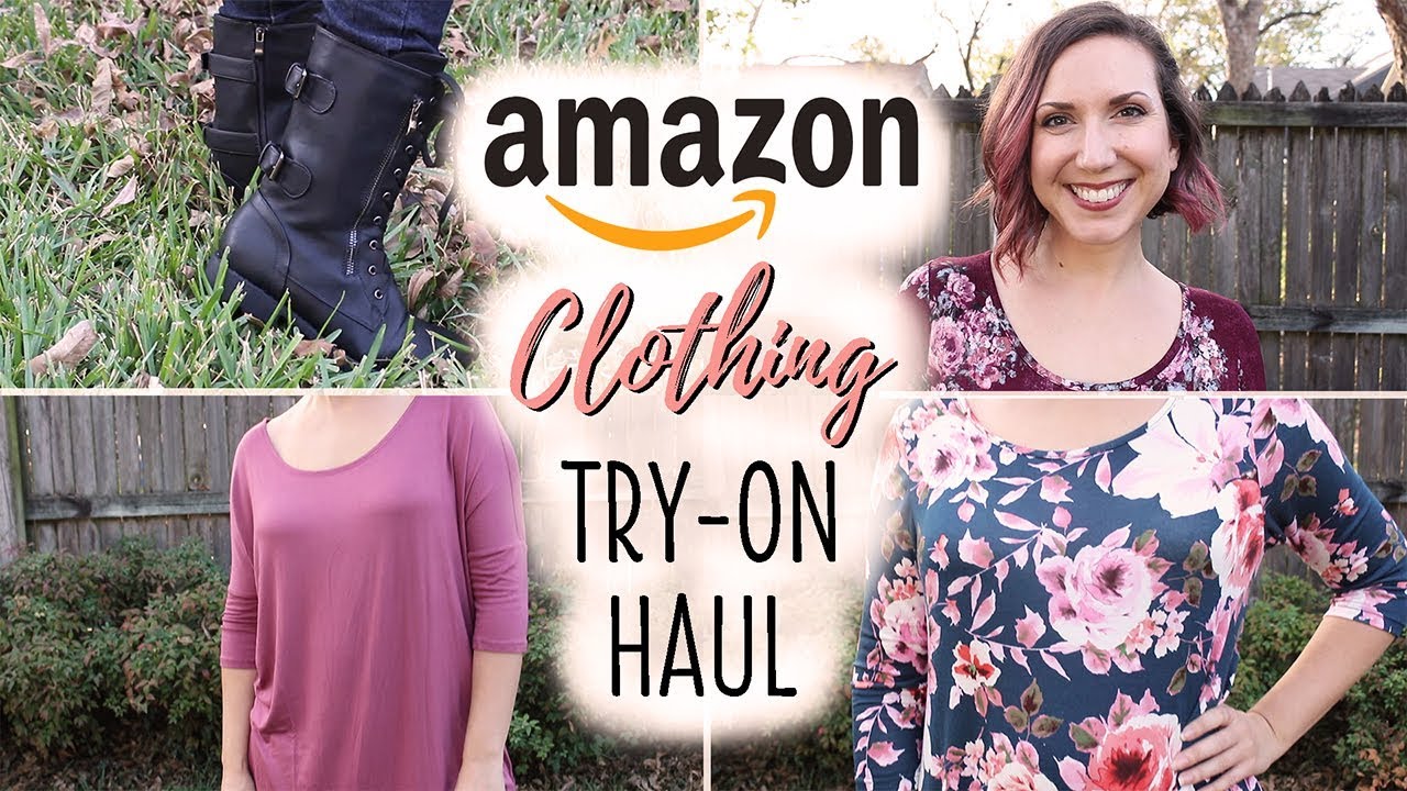 Amazon Clothing Haul | Try on Haul - YouTube