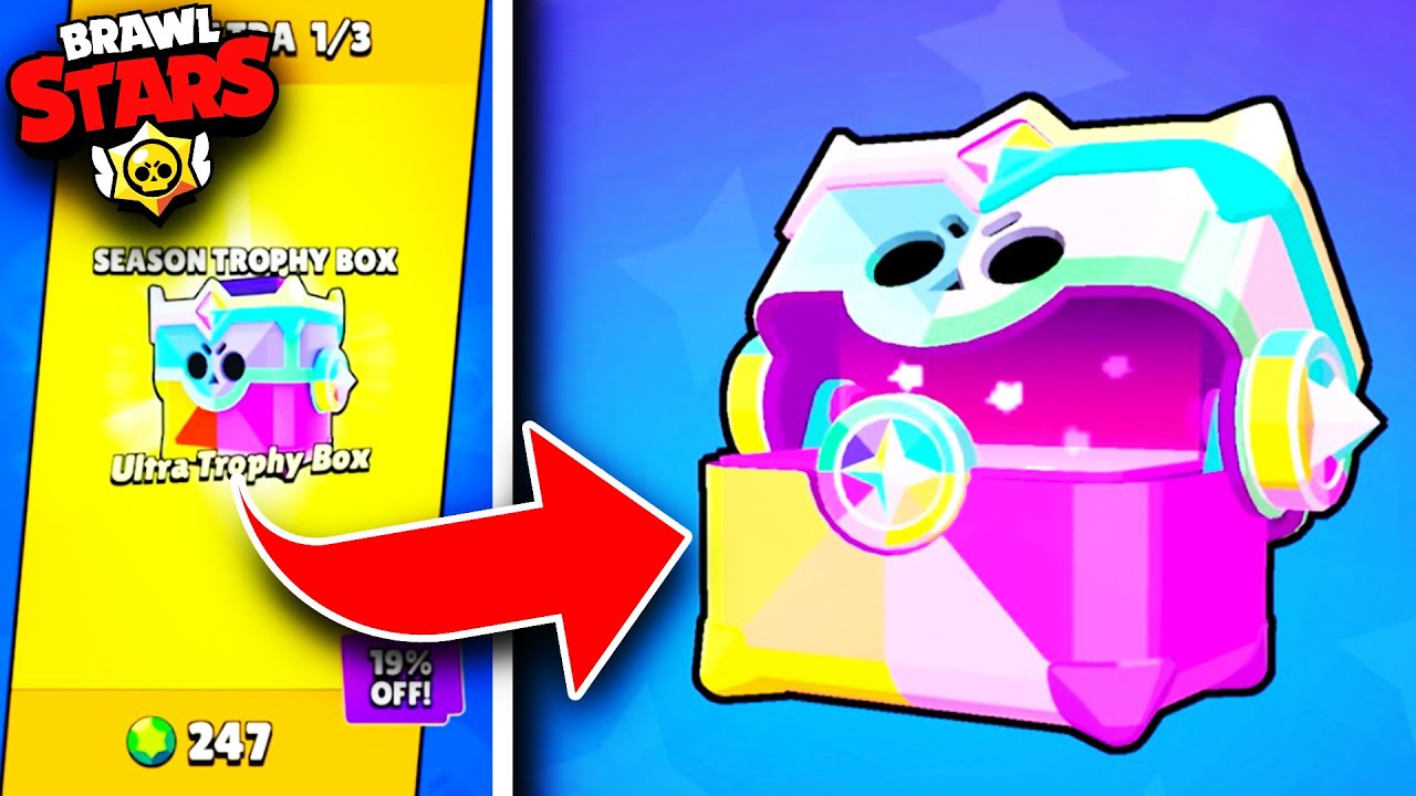I Opened an ULTRA TROPHY BOX… and Got INSANELY Lucky! 😱 Brawl Stars ...