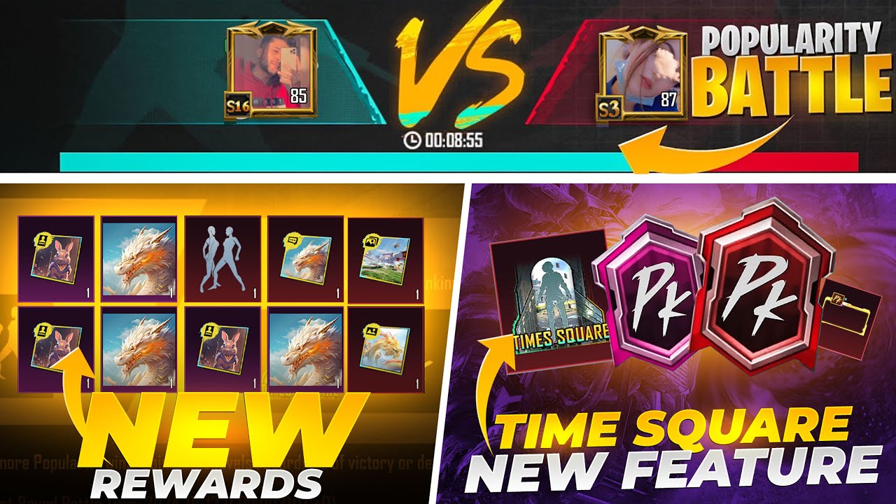 Popularity Battle New Rewards | PK 9 Background Information Card |PUBGM ...