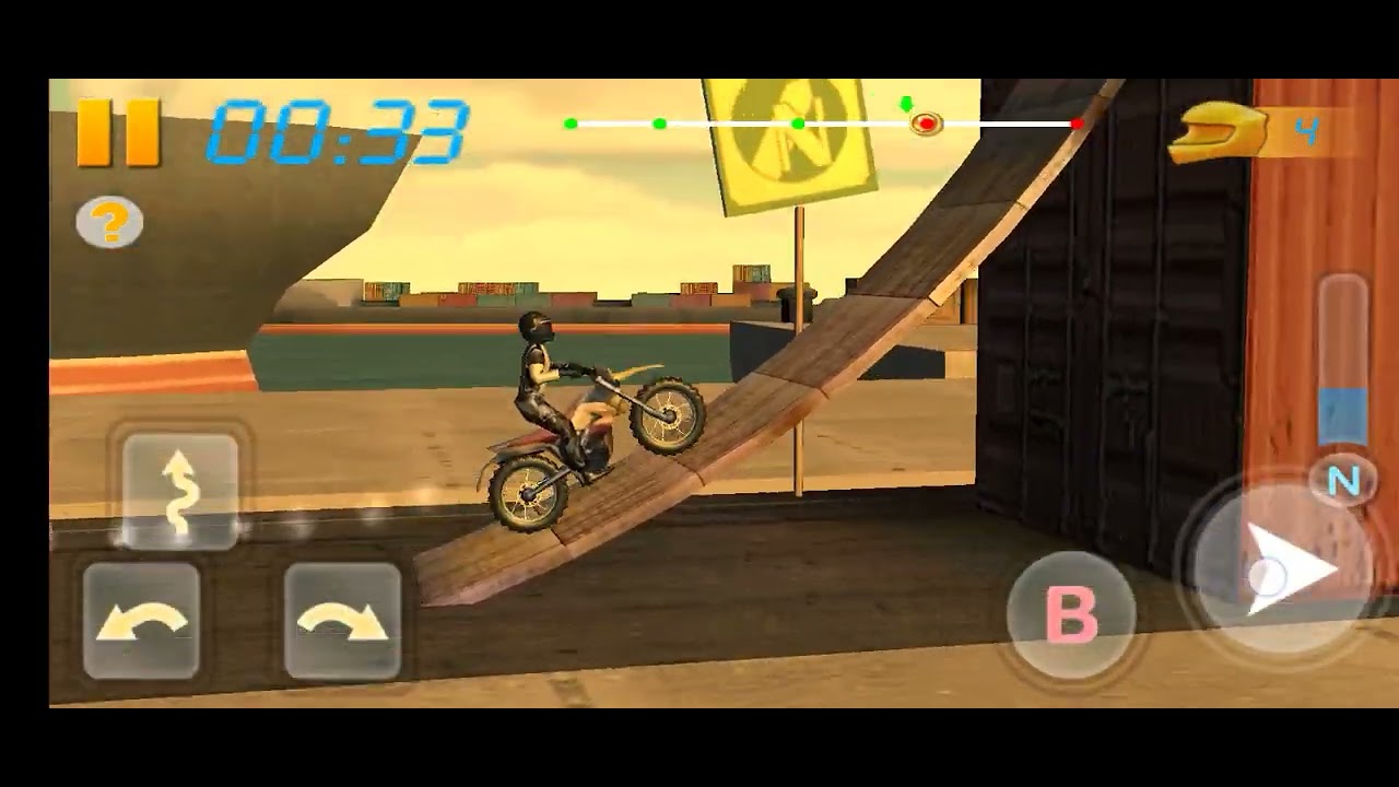 Bike Stunt 3D round 4 - YouTube