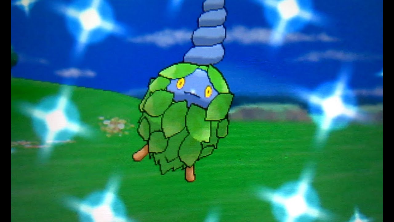 Shiny Burmy after ~1200 SRs in the Berry Fields! (Pokemon X) - YouTube