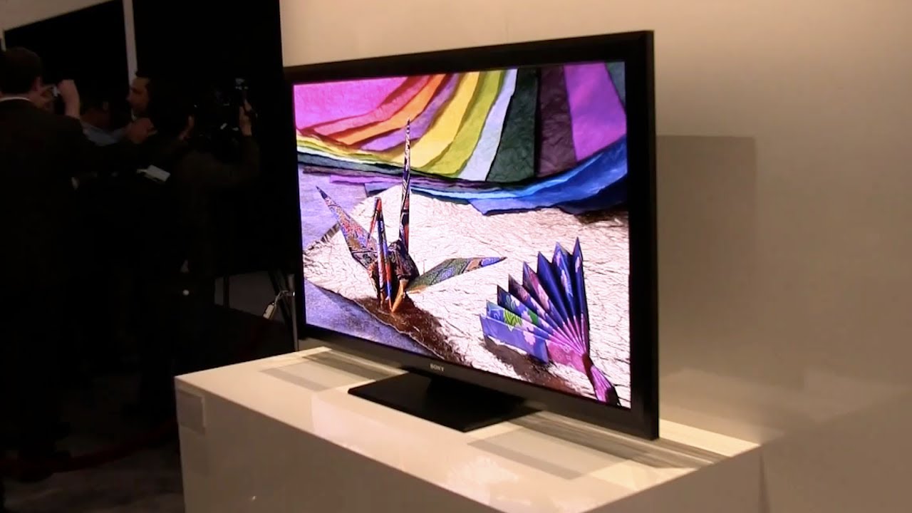 Sony's New Crystal LED HDTV - YouTube