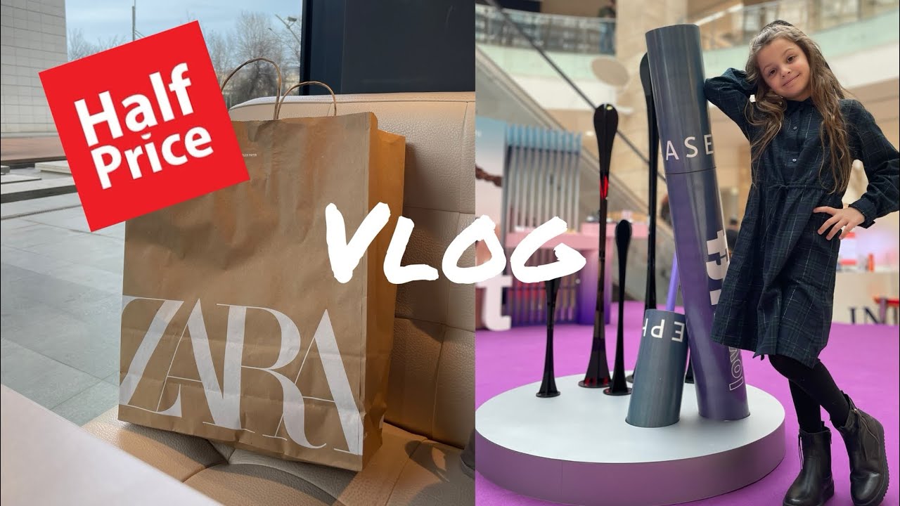 Влог гуляем 🎂по AFI Mаll 🛍️Zara , Half Price цены покупки - YouTube