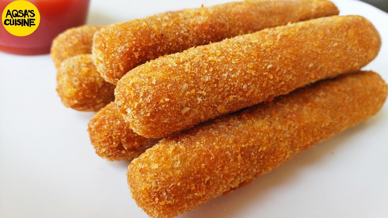 CHICKEN CHEESE FINGERS RECIPE || RAMADAN 2020 || by Aqsa's Cuisine ...