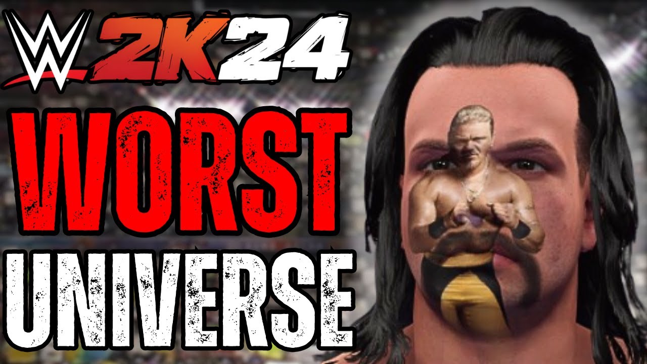 I made the WORST Universe Mode in WWE 2K24... - YouTube
