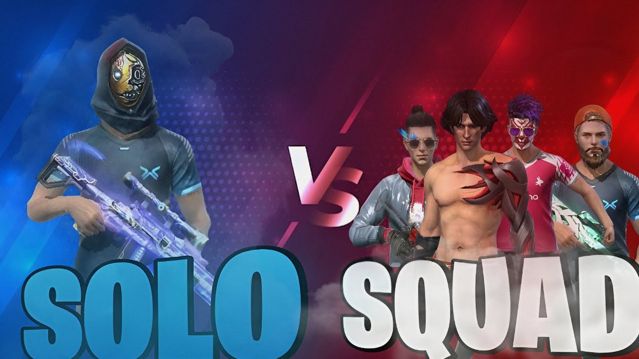 solo vs squad gameplay🍷🗿 - YouTube