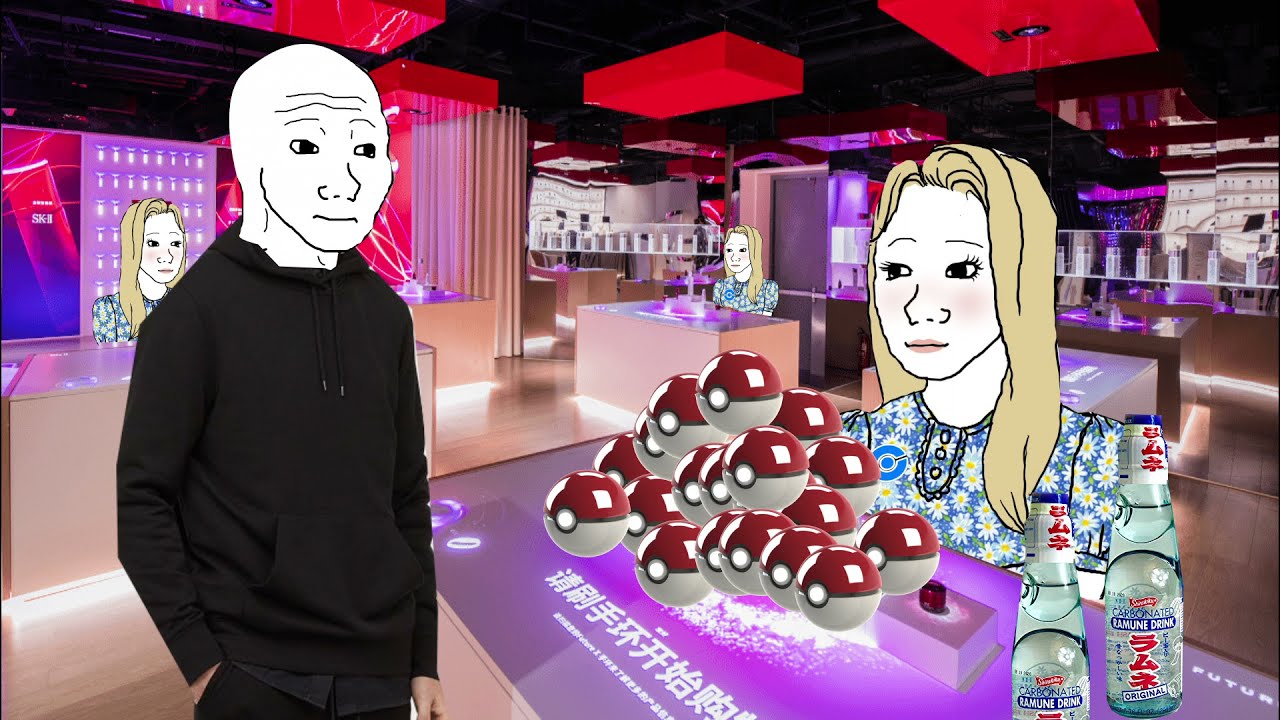 Wojak gets into a pokemon battle - YouTube