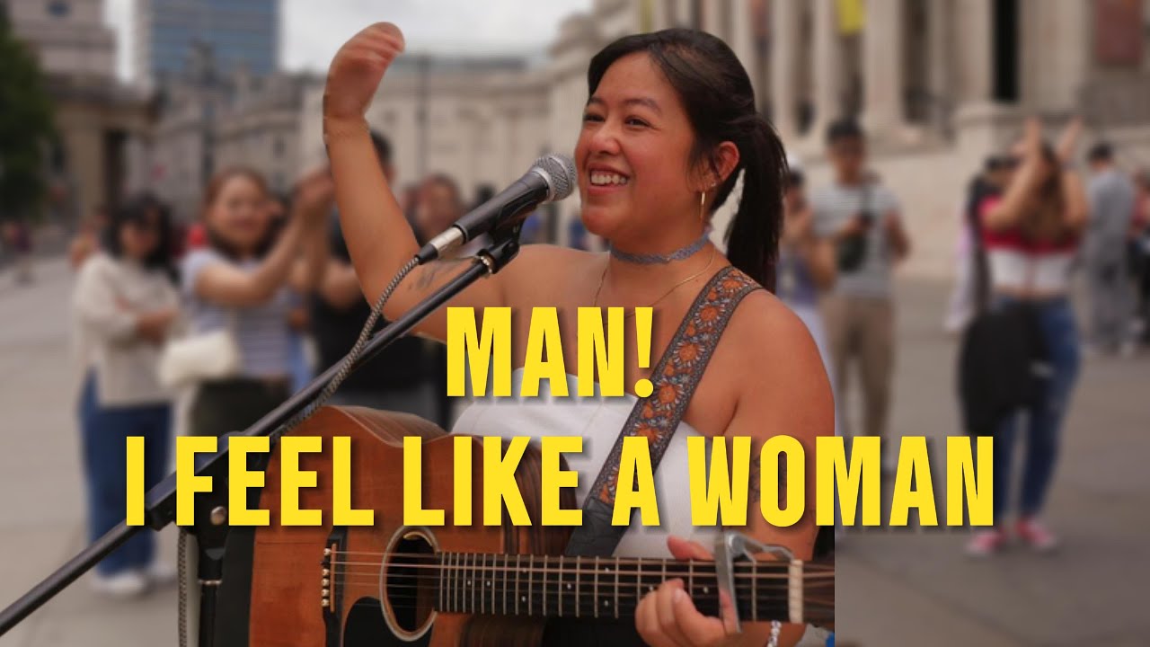 PEOPLE had to SING ALONG to this ICONIC song! | Man! I feel like a ...