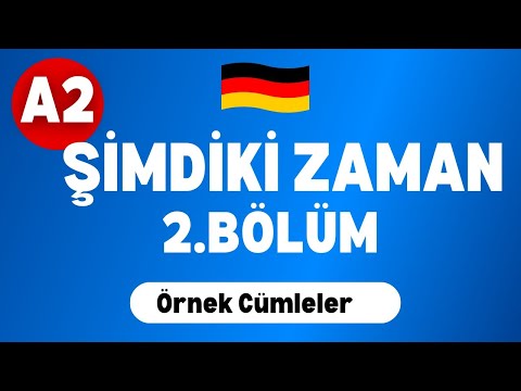 A2 🇩🇪 Ders :1|   Almanca \