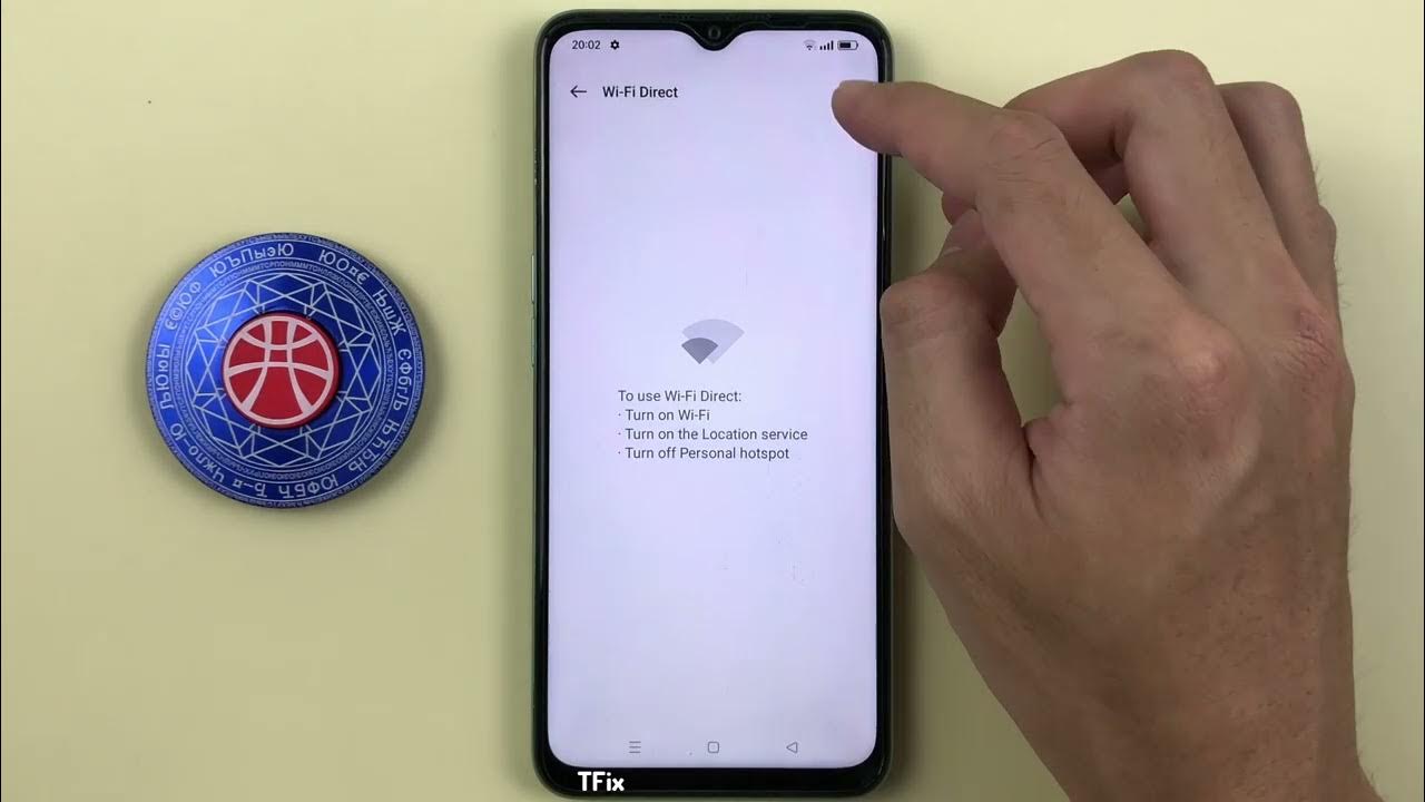 Wifi Direct on OPPO A57 Android 12 - YouTube