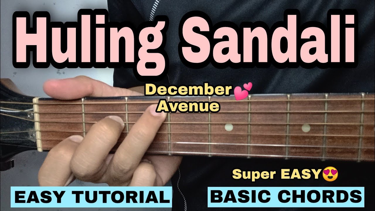 Huling Sandali - December Avenue (EASY GUITAR TUTORIAL) - YouTube